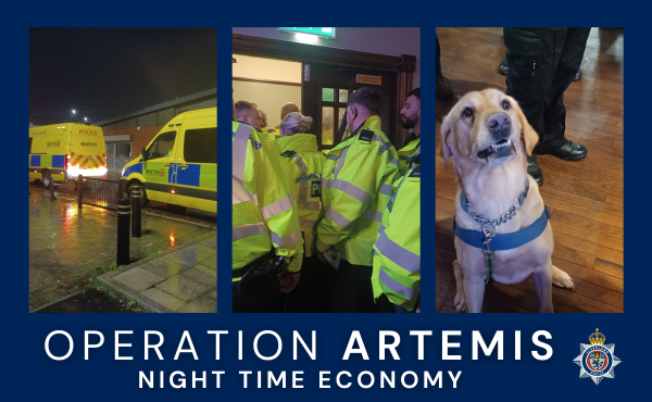 Arrests made, drugs seized and premises visited during night-time ...